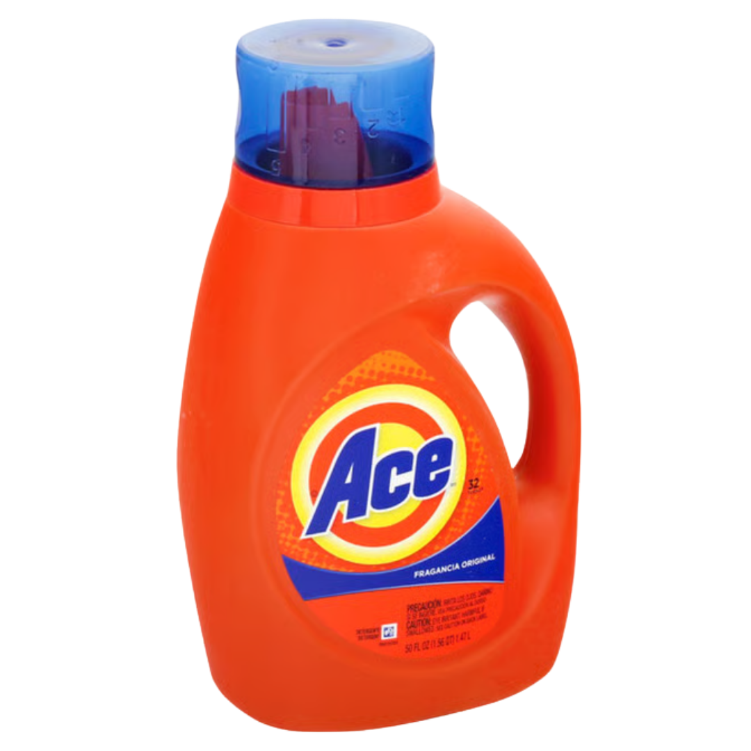 Ace detergente líquido original 42oz limpieza ropa | Farmacia Savia ...
