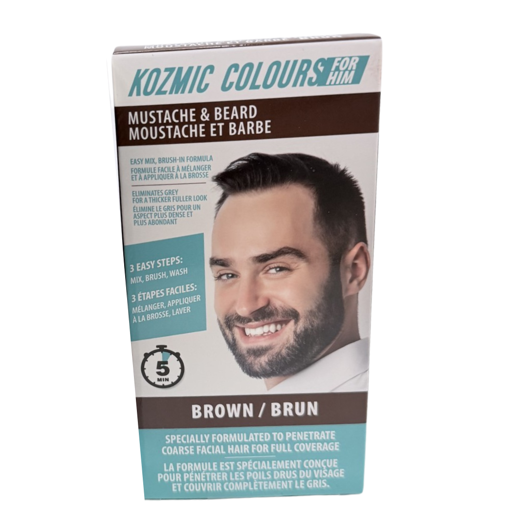 Kozmic Colours Beard Color Brown | Farmacia Savia – Farmacias Savia