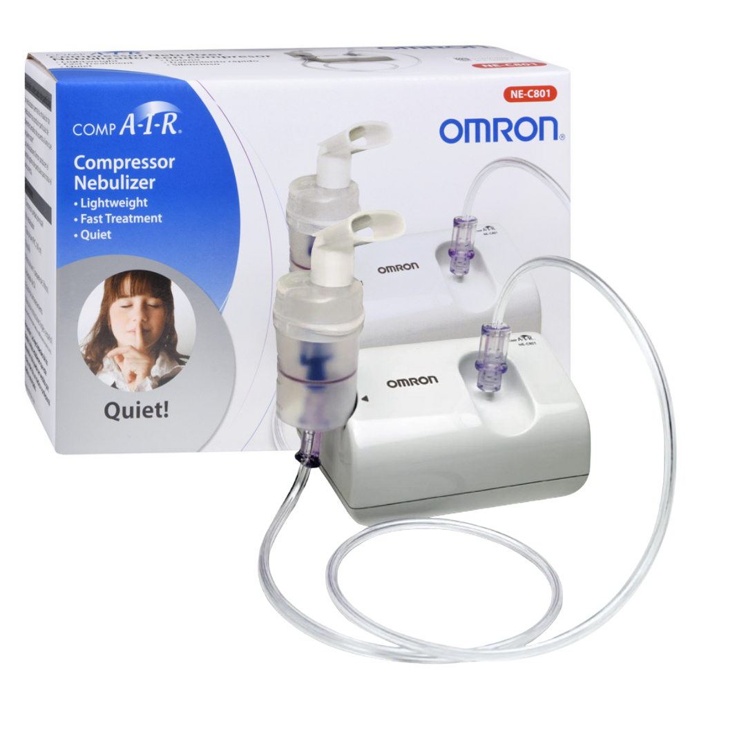 Nebulizador Compresor Omron CompAIR NE-C801 Portátil | Farmacia Savia ...