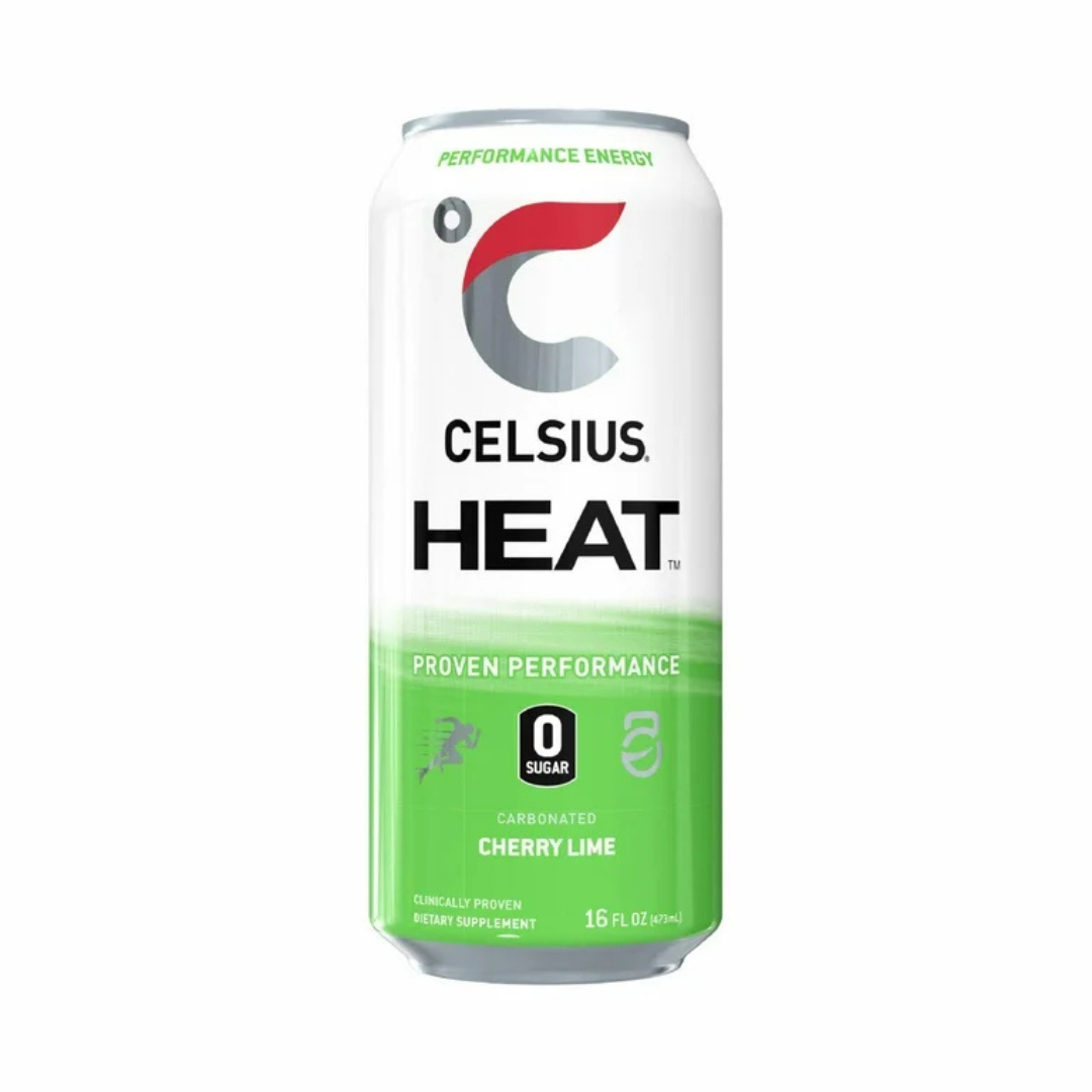 Celsius Heat Cherry Lime 16oz | Bebida Pre-Workout | Farmacia Savia ...