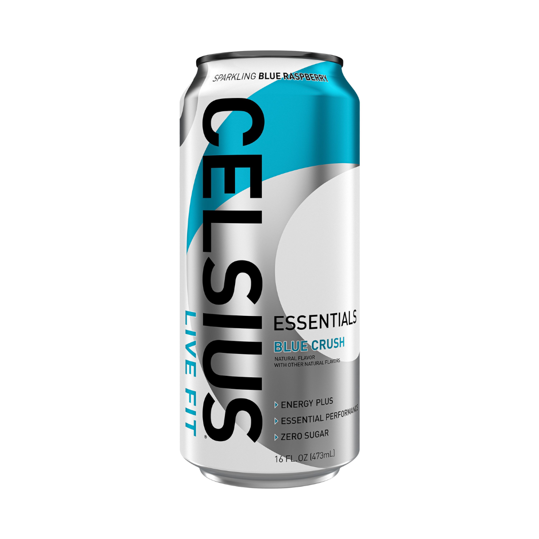 Celsius Essentials Blue Crush 16oz | Energía y Electrolitos | Farmacia ...
